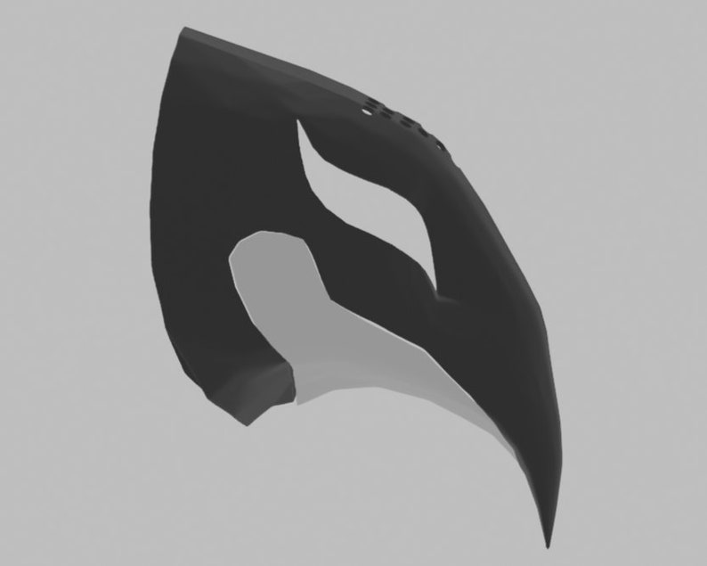Kendo Rappa Mask Fanart Face Shell 3D Model STL - Etsy