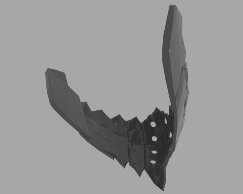 Deku Vigilante/war Arc Mask STL 3D Print Files Fanart - Etsy