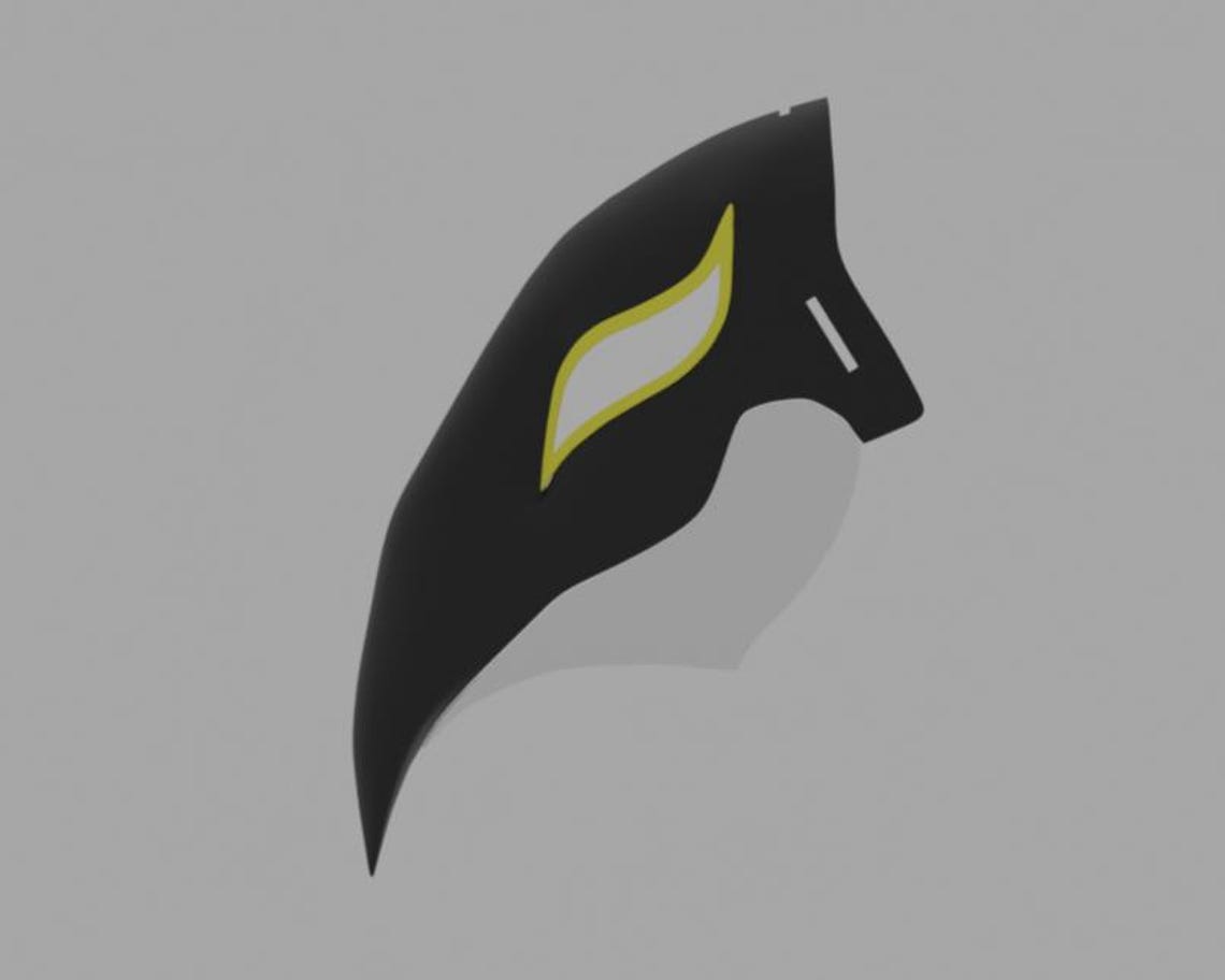 Kendo Rappa Mask Fanart Face Shell 3D Model STL - Etsy