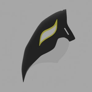 Kendo Rappa Mask Fanart Face Shell 3D Model STL - Etsy