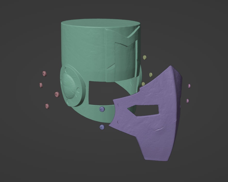 Castle Crasher Helmet STL 3D Print Files Fanart - Etsy