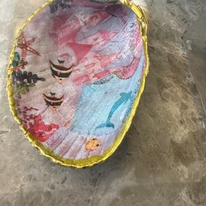 Decoupage Shell - Etsy