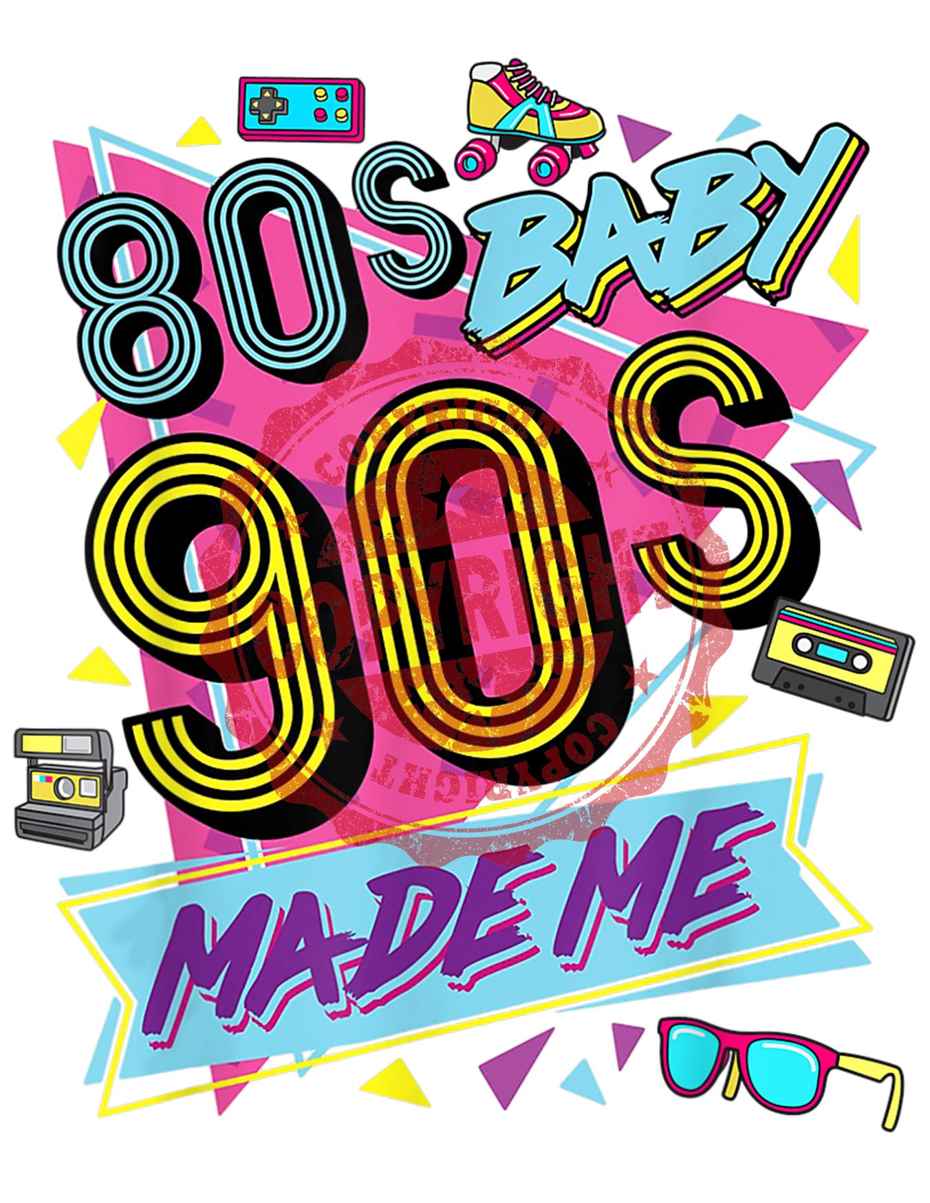 80s Baby 90s Made Me PNG - Etsy UK