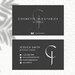 Minimalist Modern Business Card Template | Editable Injector Business ...