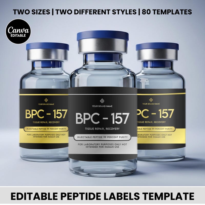 Peptide Label Guide - Etsy