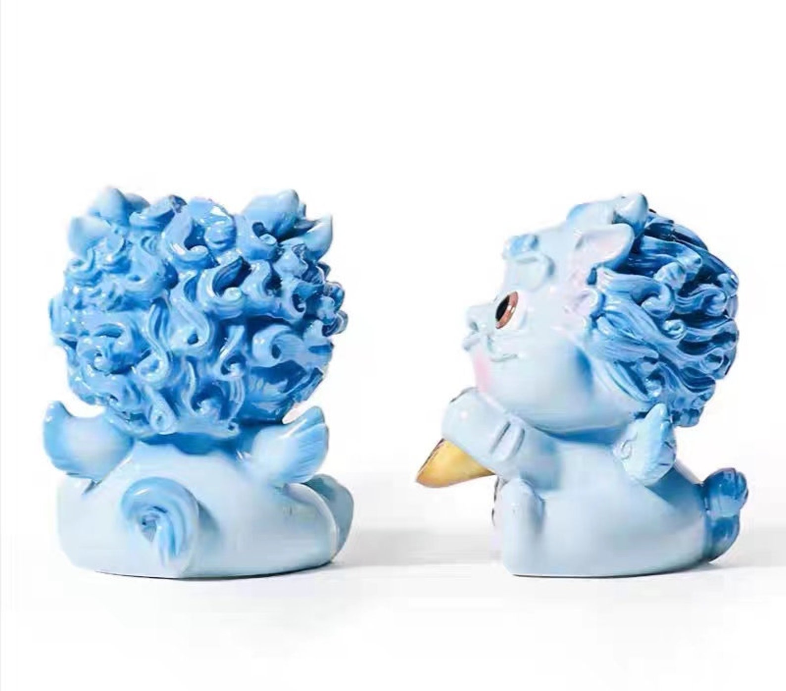 Prosperity Duo: Adorable Pixiu Feng Shui Decor for Wealth and - Etsy