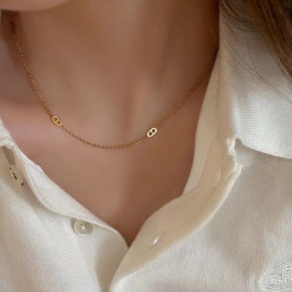 Collarbone Necklace - Etsy