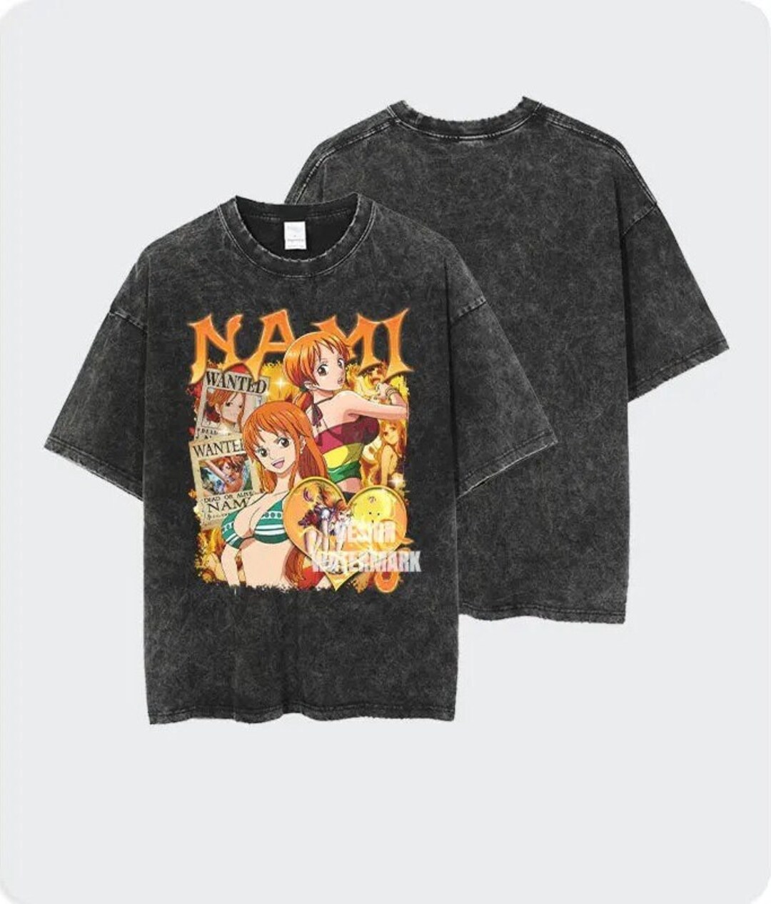 90s Bootleg Style Anime T-shirt Unisex Heavy Cotton Retro Tee Oversize ...