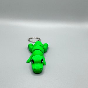 T-rex Keychain 3D Printed ARTICULATED - Etsy