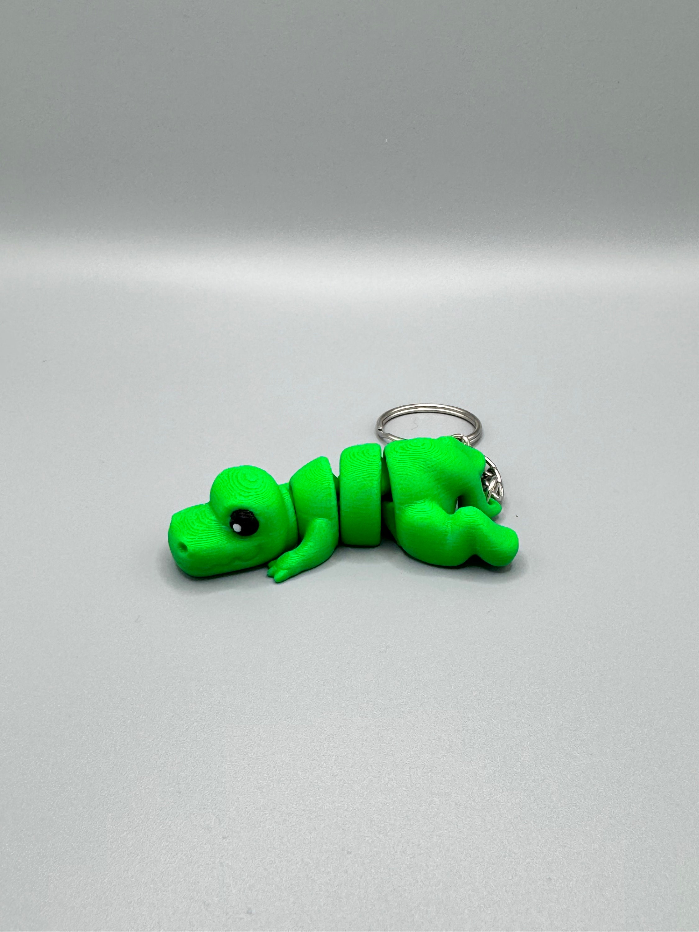T-rex Keychain 3D Printed ARTICULATED - Etsy