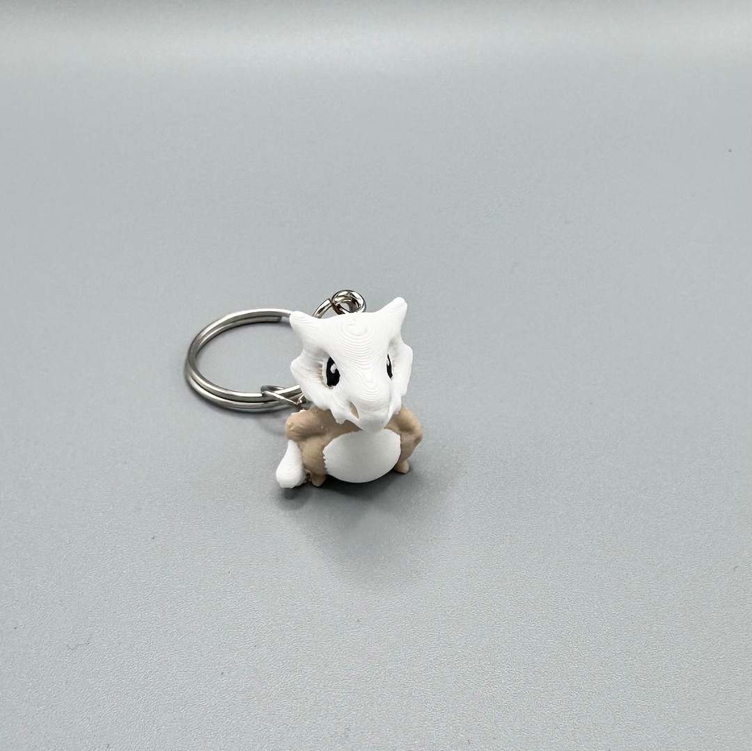 Cubone Pokémon Keychain 3D Printed - Etsy