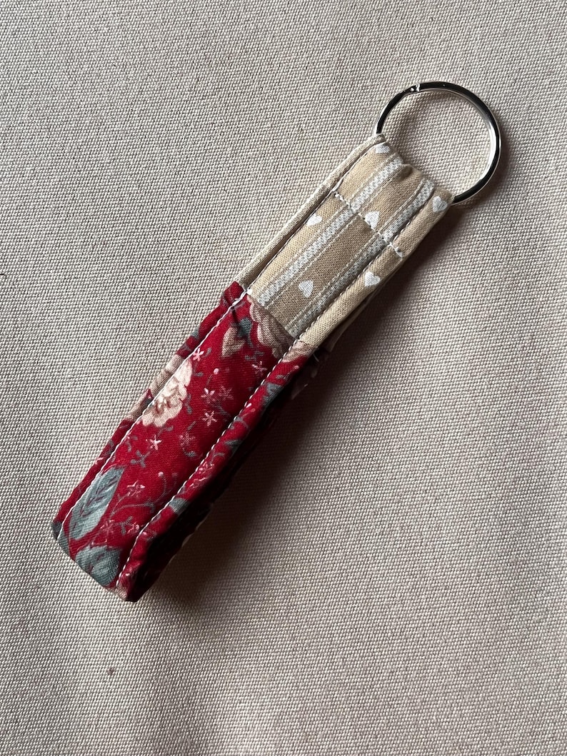 Handmade Patchwork Keychains (holiday Collection) - Etsy