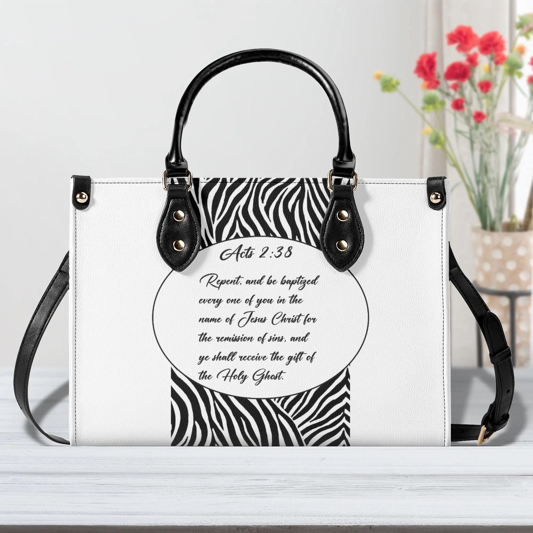 Customizable Bible Verse Bag Purse Personalized Christian Gift - Etsy