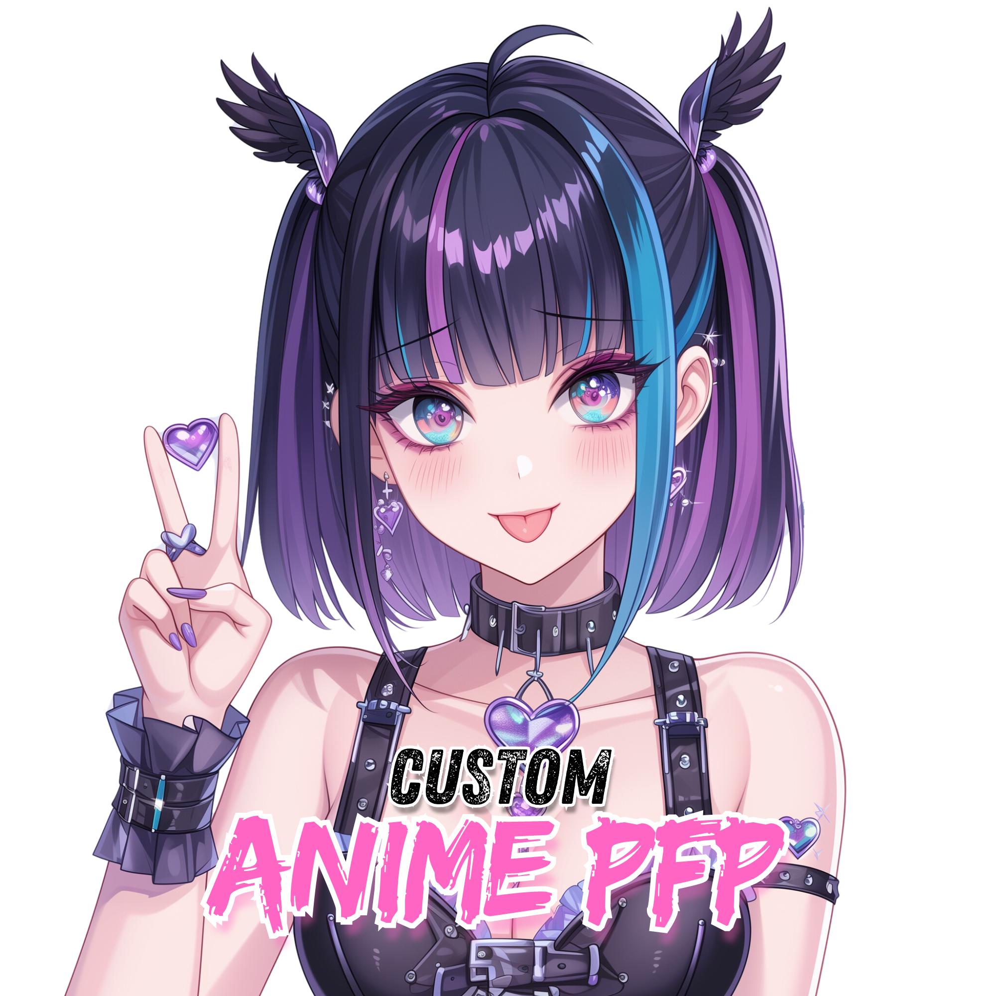 Custom Anime Pfp Custom Pfp Anime Commission, Pfp Chibi, Anime Style ...