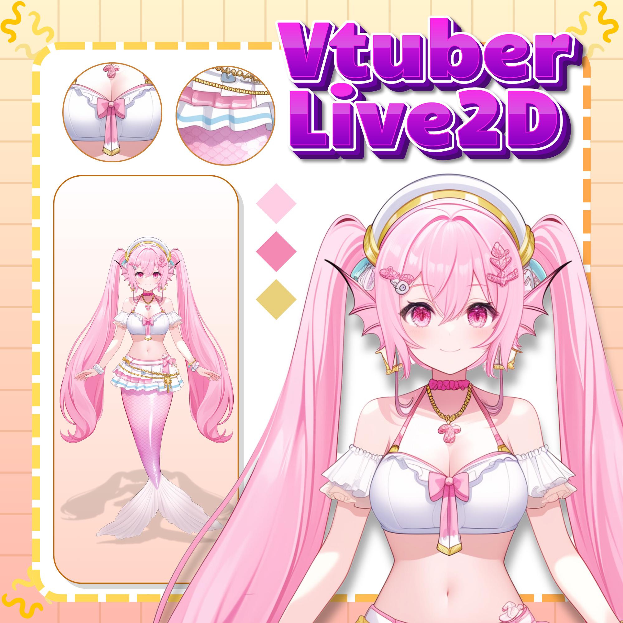 Custom Vtuber Model Vtuber Design Live2d Vtuber Model, Vtuber Model Male, Vtuber Commission ...
