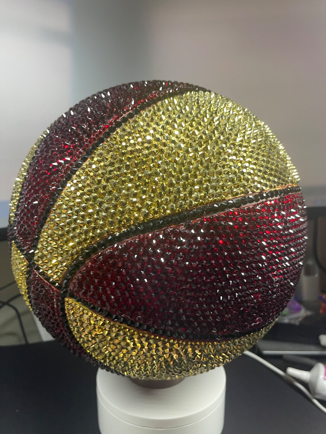Custom Rhinestone Basketball - Etsy