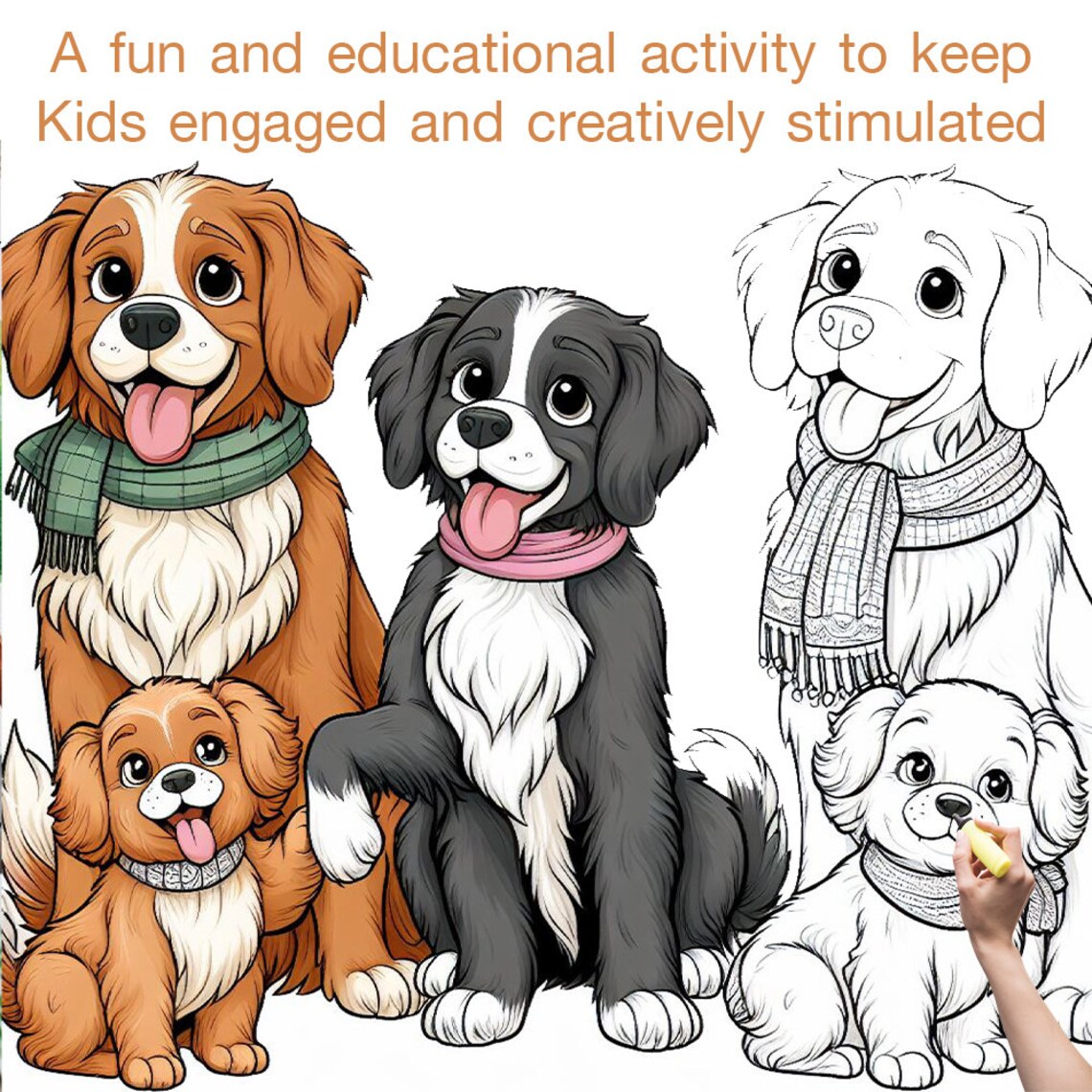 100 Easy Coloring Pages for Kids, Toddlers, Preschoolers Toddlers ...