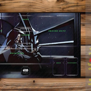 Star Wars Unlimited Custom Make Your Own Playmat: C01 - Emperor ...
