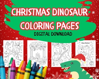 Christmas Coloring Pages for Kids Animal Coloring Book, Fun ...