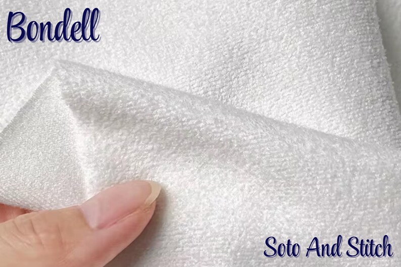 Soft Sewable Hook and Loop Fabric – Bondell Quiet Velcro Alternative ...