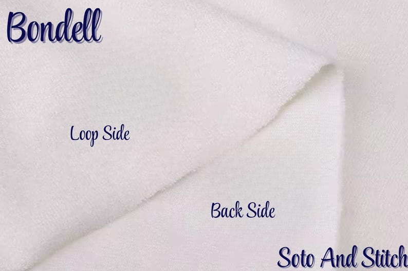 Soft Sewable Hook and Loop Fabric – Bondell Quiet Velcro Alternative ...