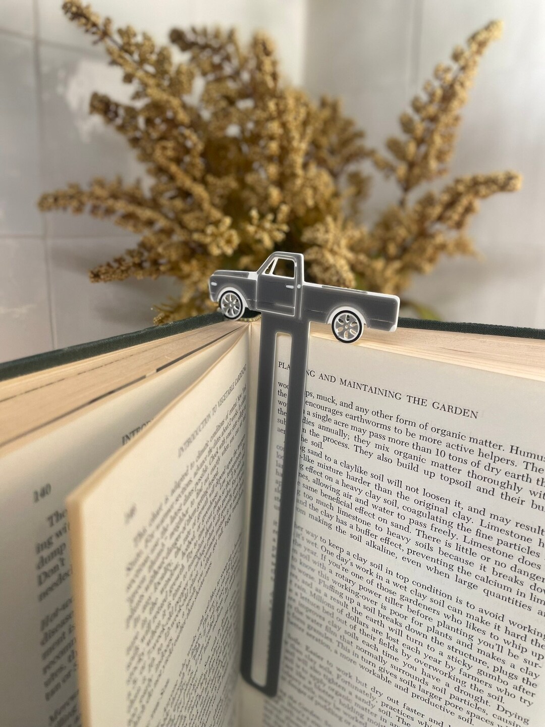 Old Classic Vintage Truck Bookmark Guided Reading Window - Etsy
