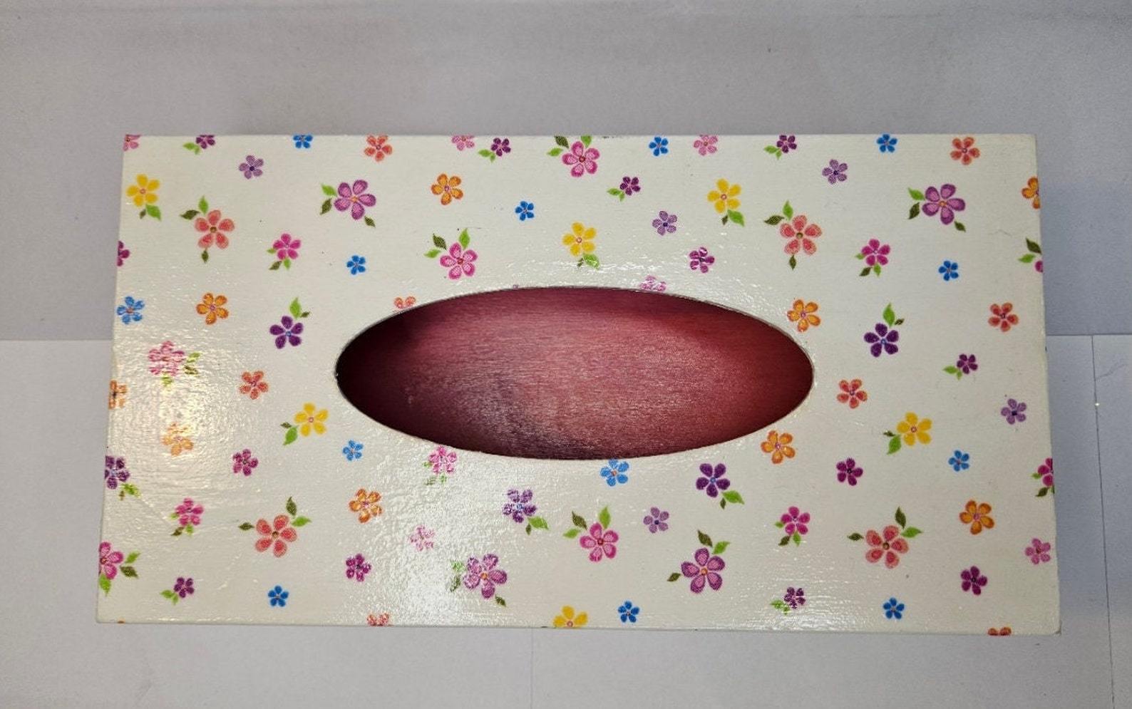 Tissue Box Decorated With Decoupage Technique - Colorful Owls and ...