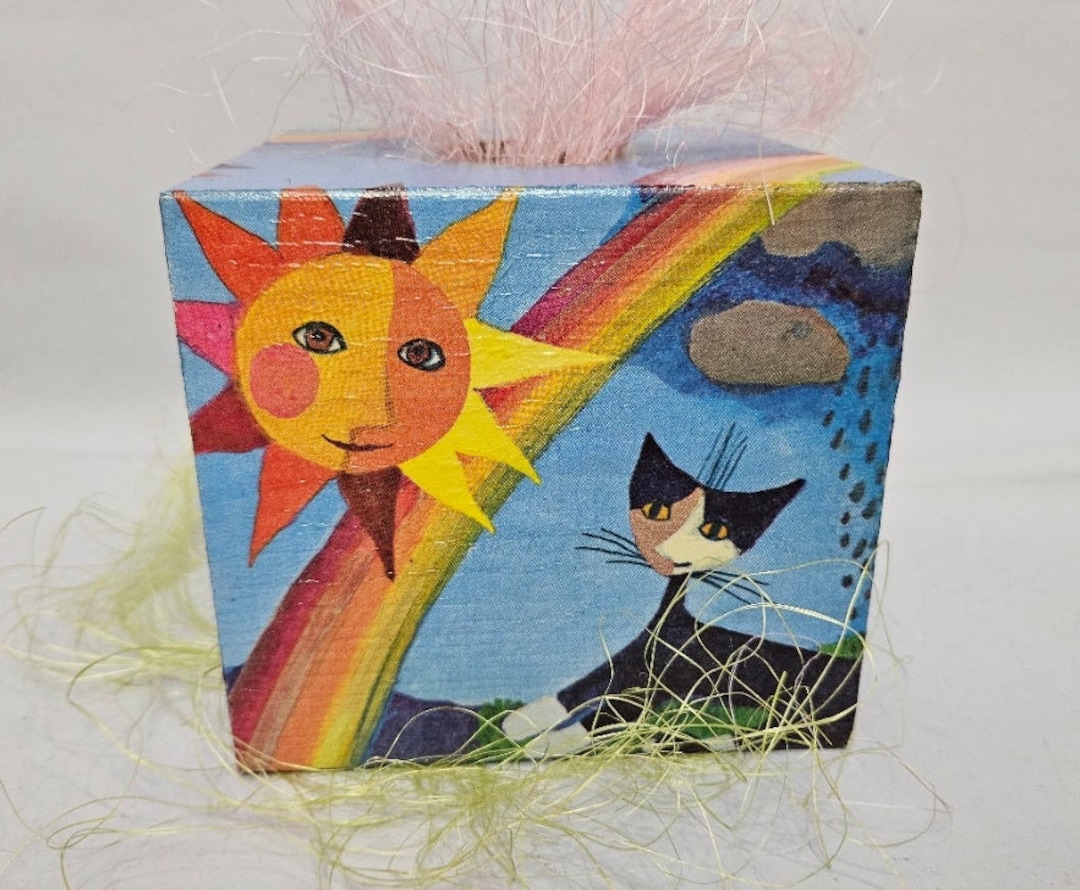 Tissue Box Decorated With Decoupage Technique - Rosina Wachtmeister ...