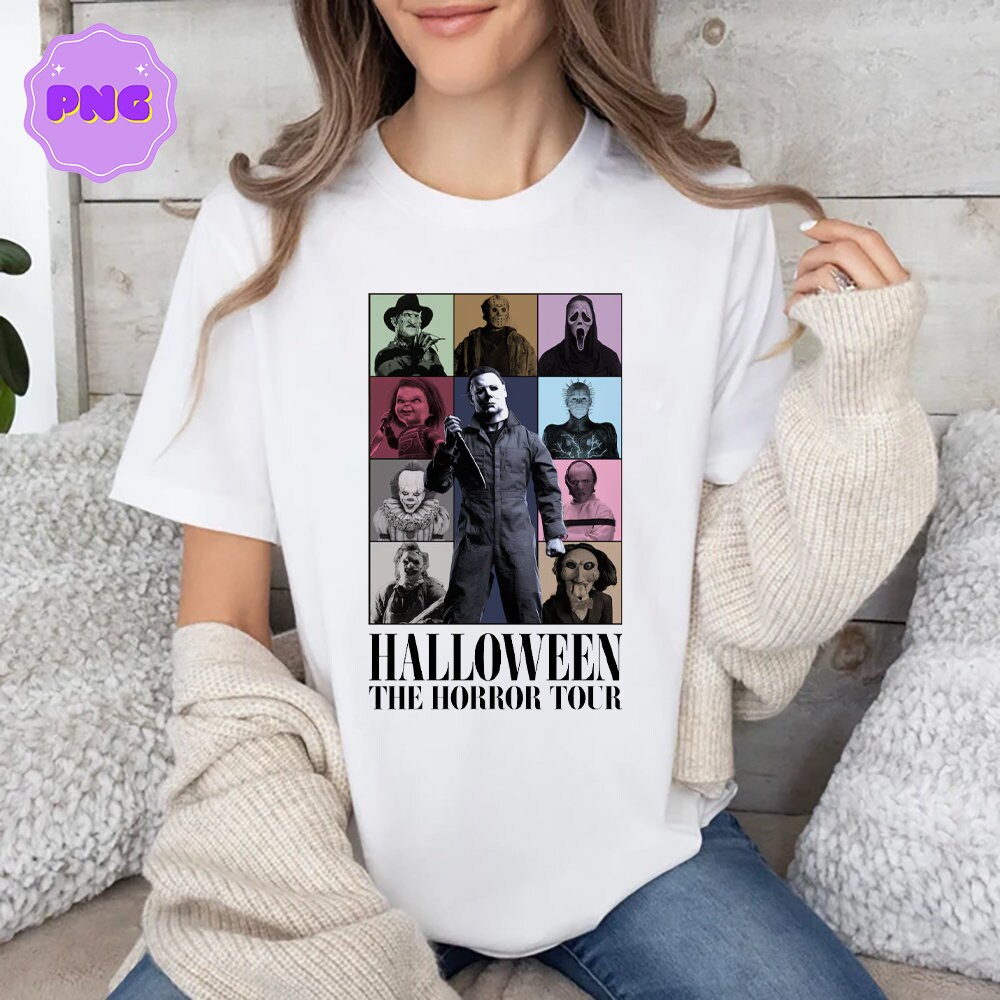 Halloween the Horror Tour PNG, Halloween Serial Killers, Horror ...