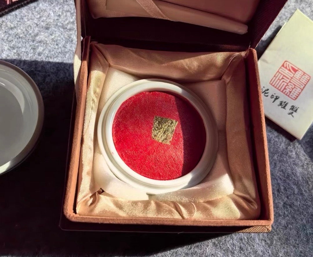 Traditional Red Cinnabar Hanko Seal Ink Paste 30g - Etsy