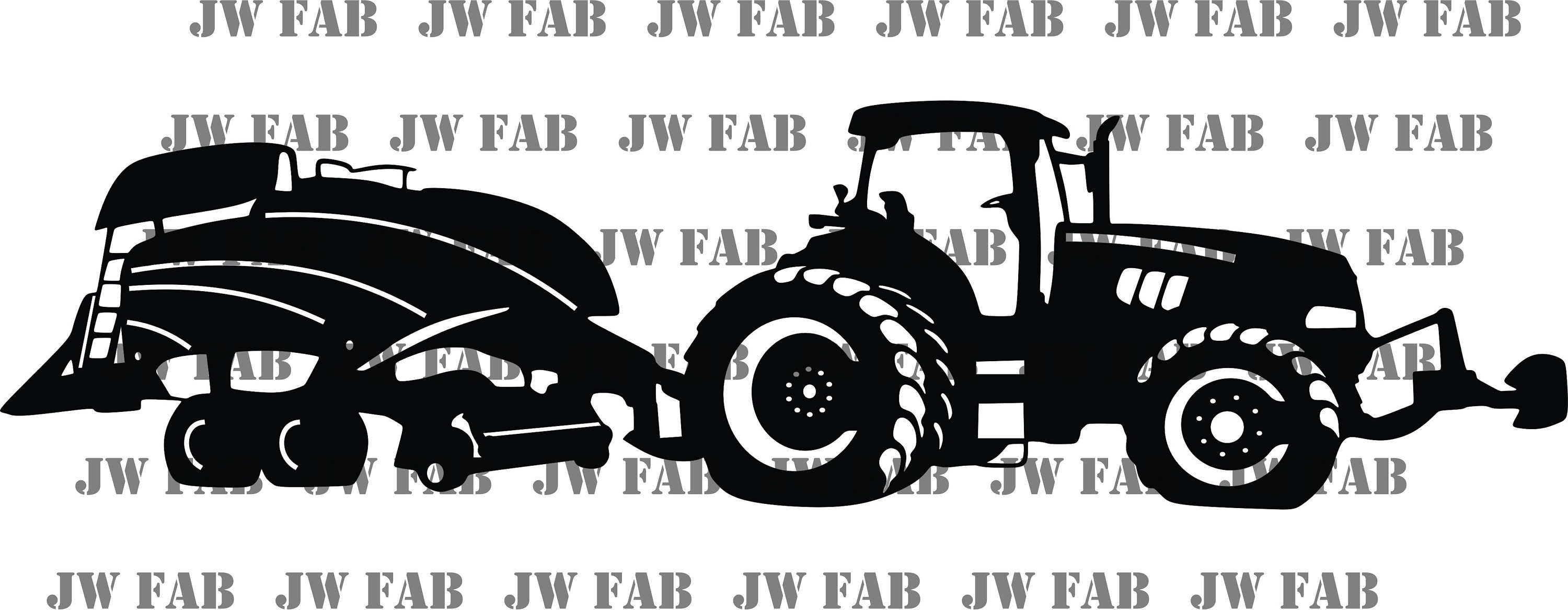 Tractor and Baler Design File - Etsy