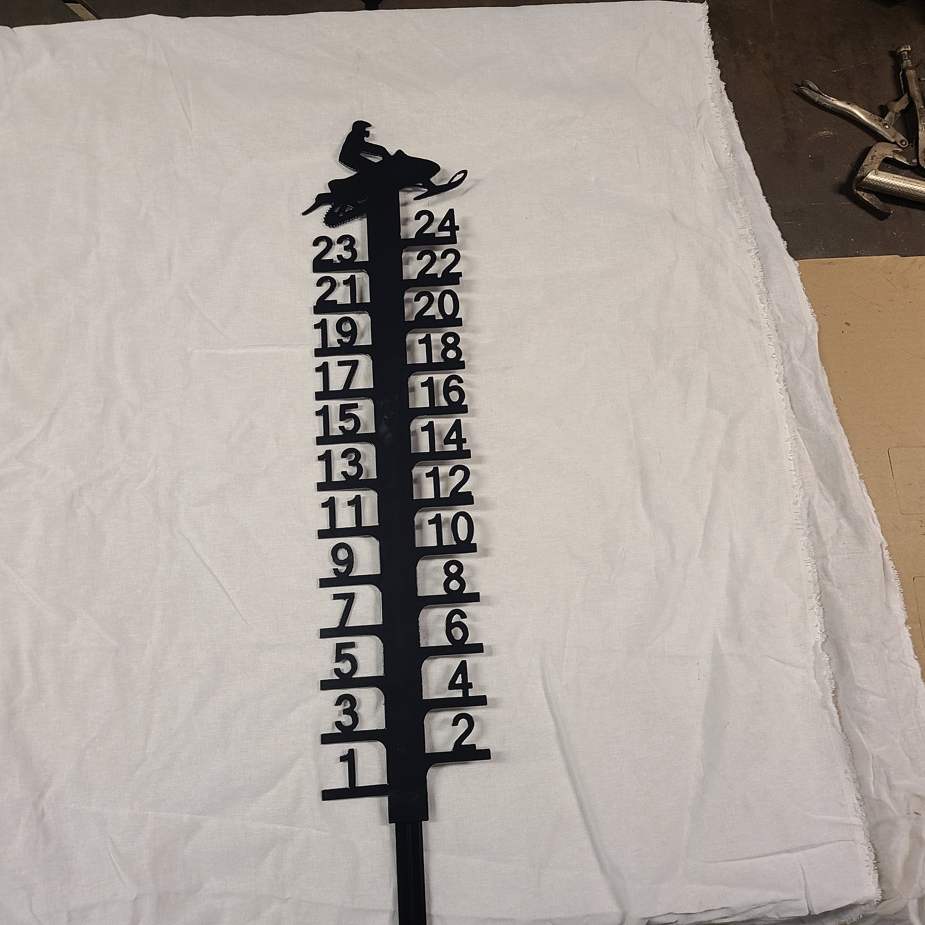 Snow Measure Gauge Design File - Etsy