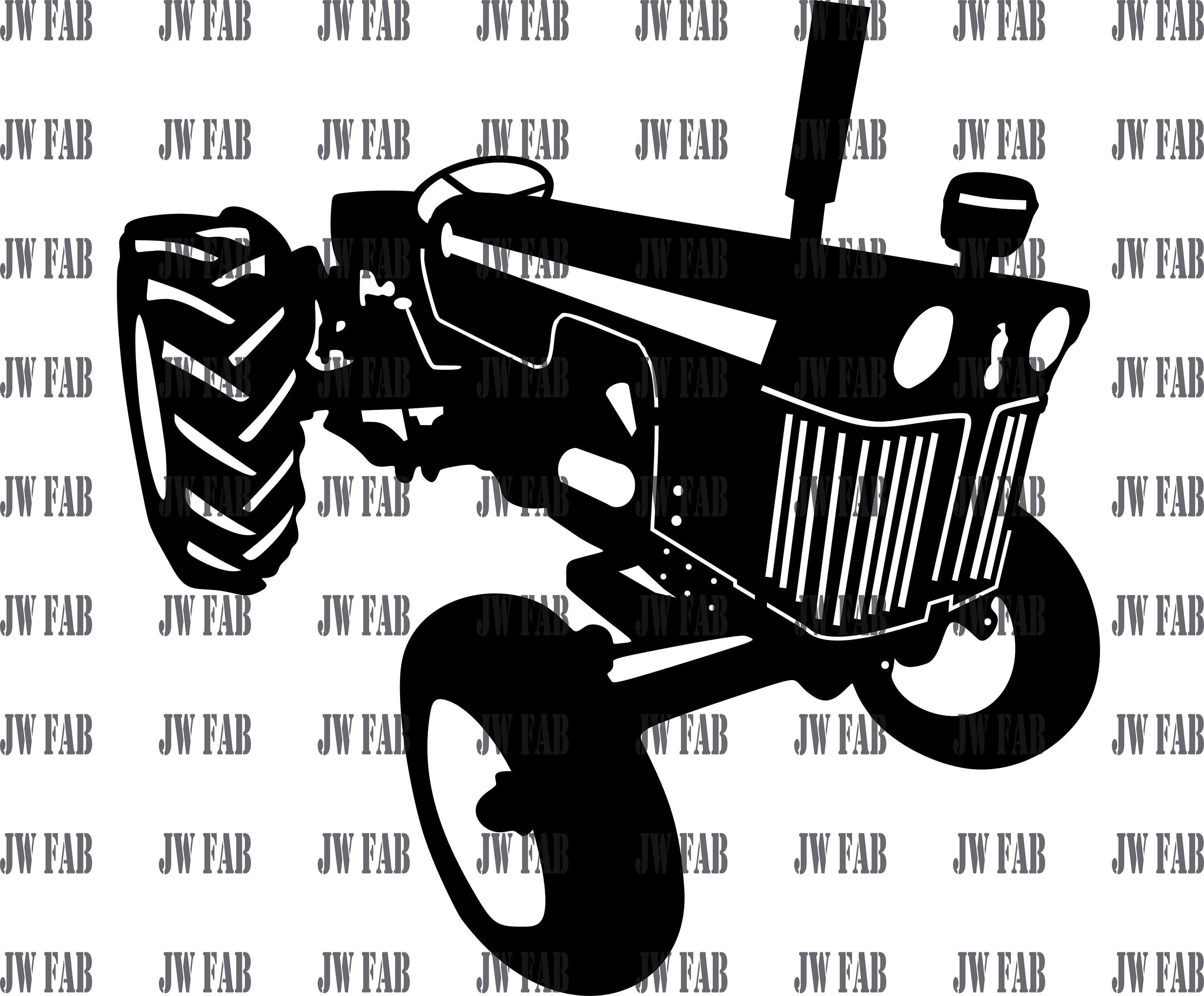 Case 430 Tractor Design Cut File - Etsy