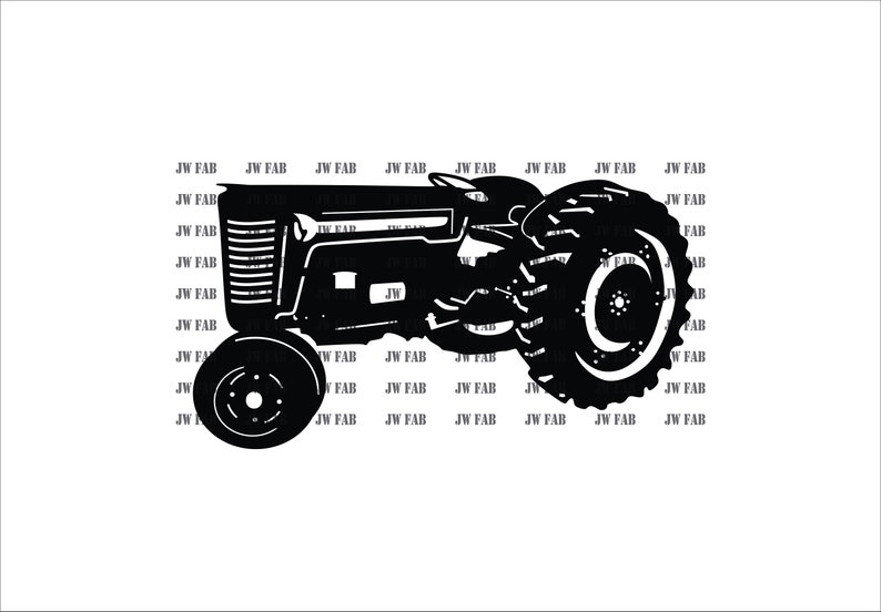 Massey 50 Tractor Design File for Cnc - Etsy