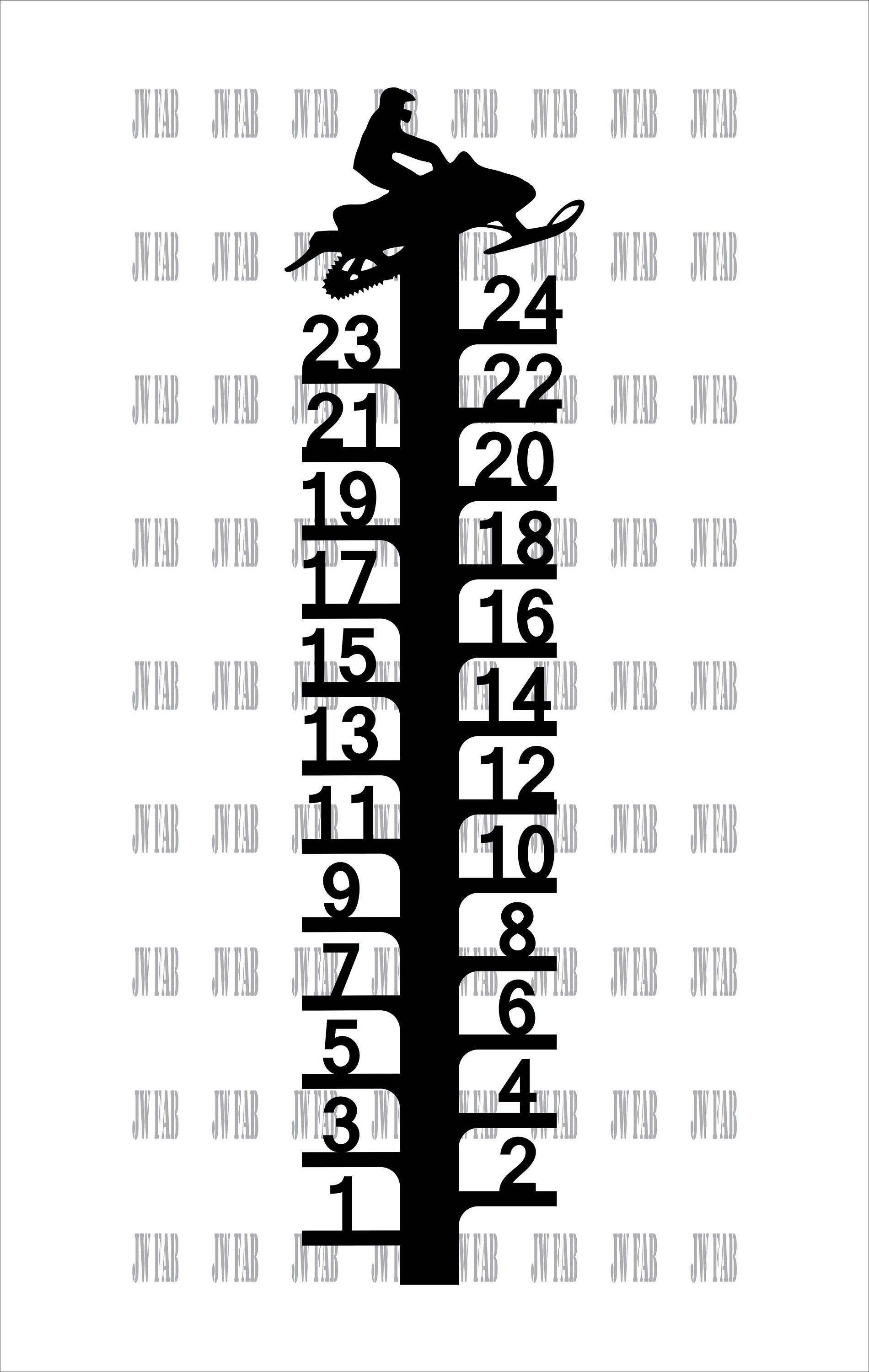 Snow Measure Gauge Design File - Etsy