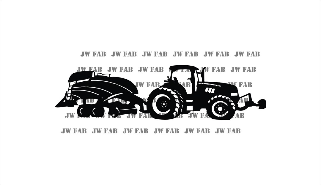 Tractor and Baler Design File - Etsy