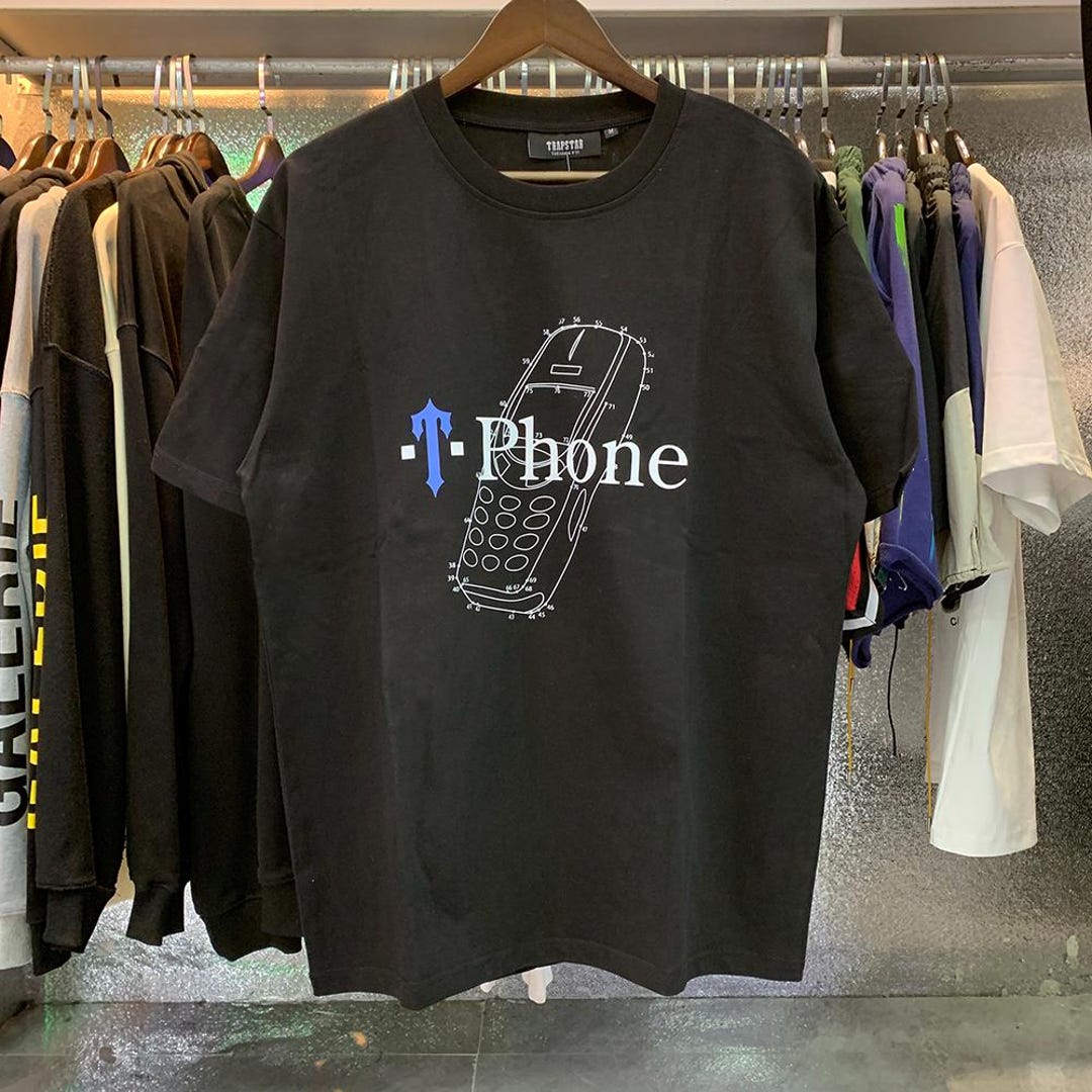 Trapstar London T Phone Big Dotted Line T-shirt - Etsy