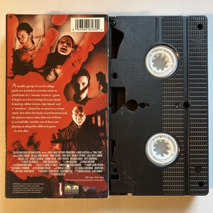 Final Stab VHS Tape 2001 Horror Y2K David Decoteau Cult Slasher - Etsy