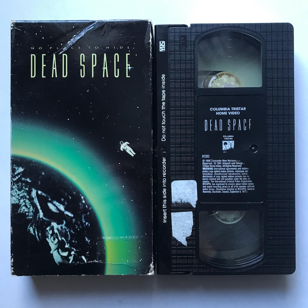Dead Space VHS Tape 1991 Marc Singer Bryan Cranston Sci-fi Horror - Etsy