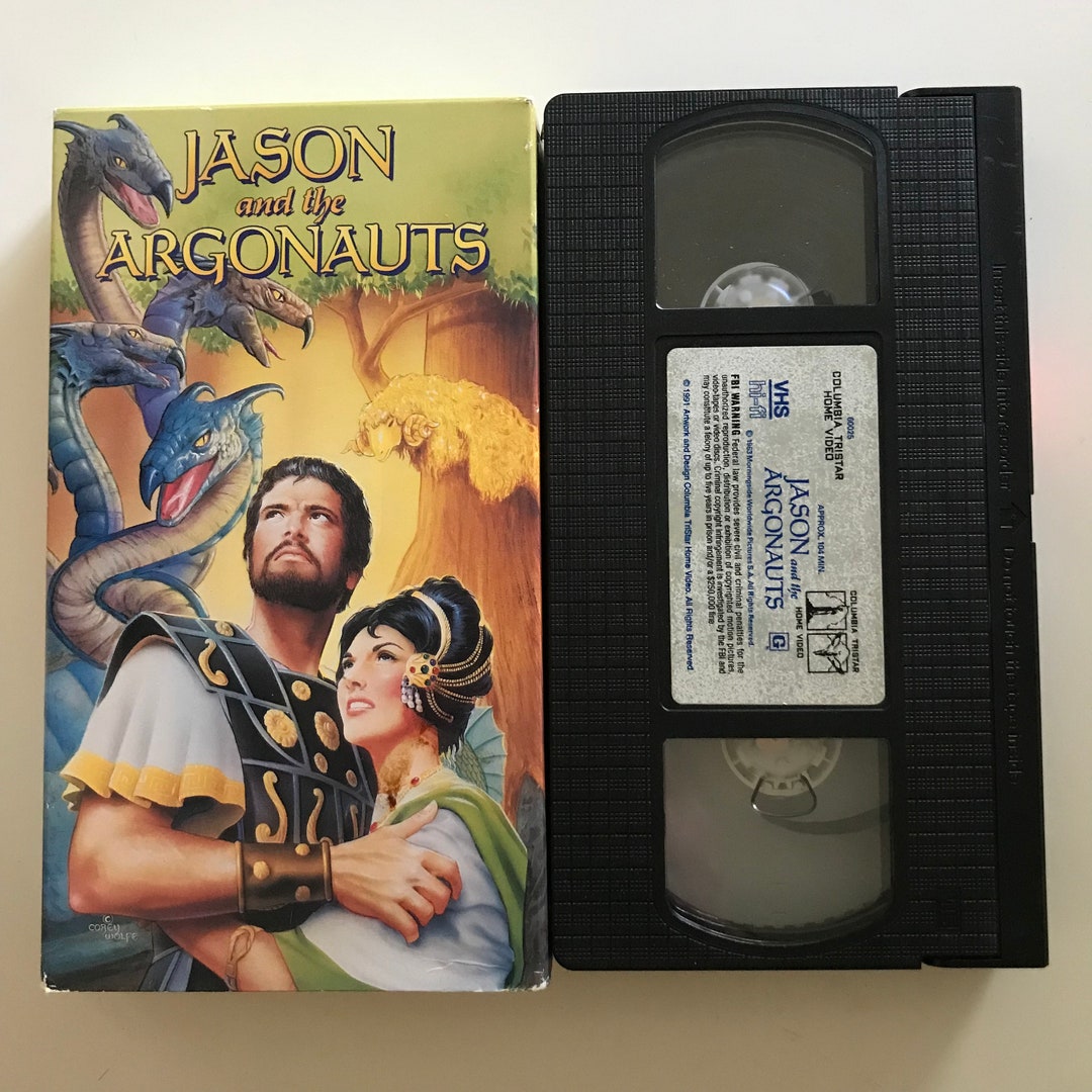 Jason and the Argonauts VHS Tape Retro Mythology Adventure Fantasy Film ...