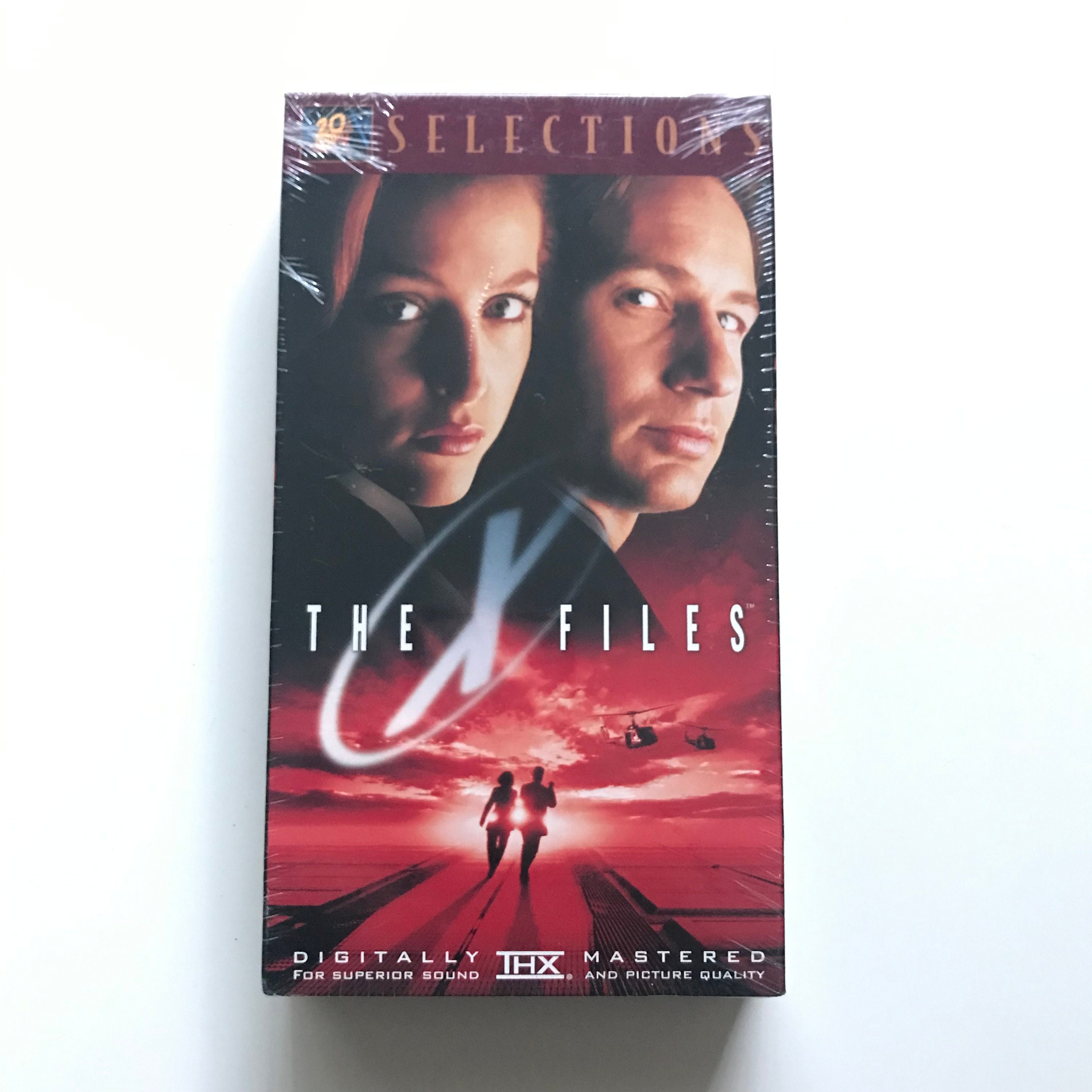 The X-files VHS Tape 1998 Movie Science Fiction SEALED - Etsy