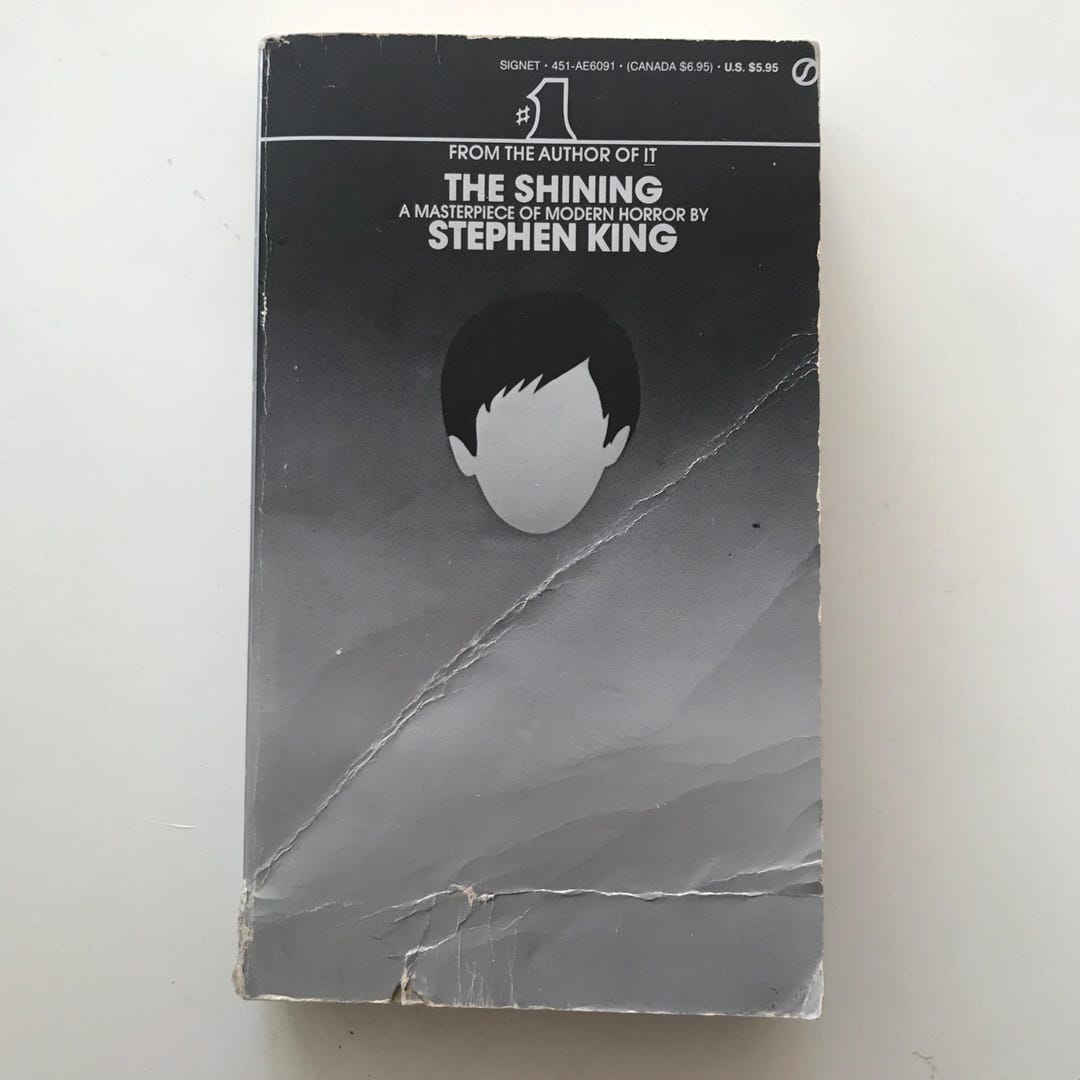 The Shining Stephen King Vintage Paperback 1st Print 1978 Signet Horror ...