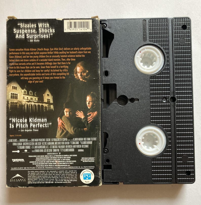 The Others VHS Tape 2000s Suspense Horror Nicole Kidman - Etsy