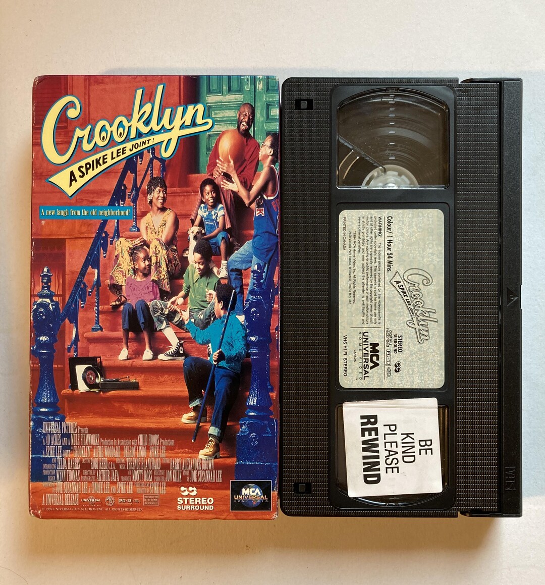 Crooklyn VHS Tape A Spike Lee Joint 90s Urban Comedy - Etsy