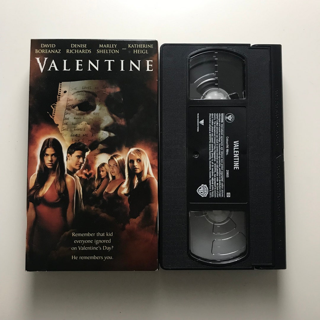 Vintage Valentine VHS Tape 2000s Slasher Horror Video Y2K - Etsy