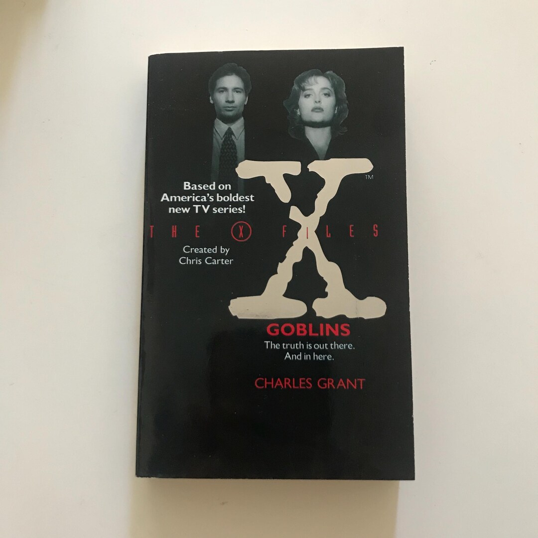 The X Files Goblins Book Charles Grant 90s Paperback Sci-fi TV Series ...