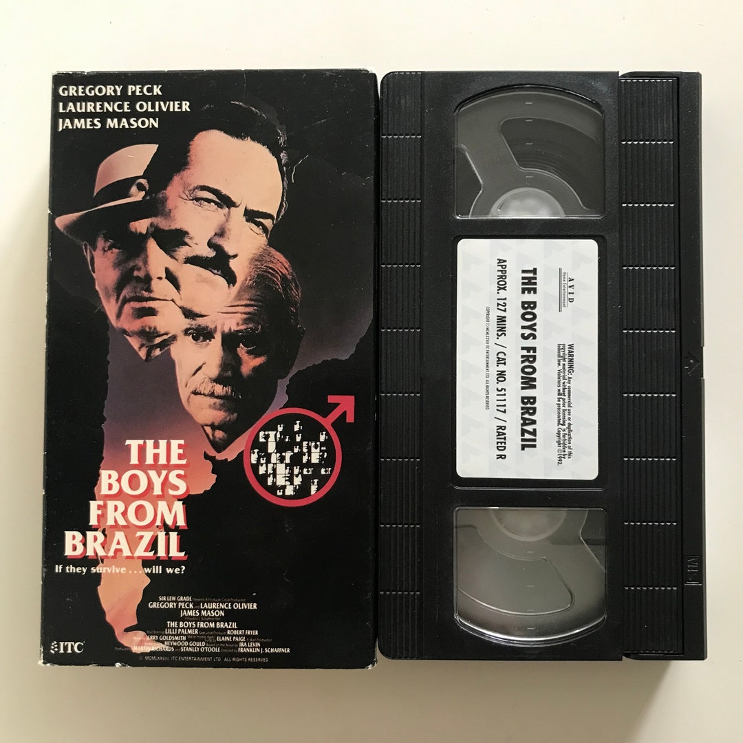 The Boys From Brazil VHS Tape 1978 Cult Thriller Gregory Peck - Etsy