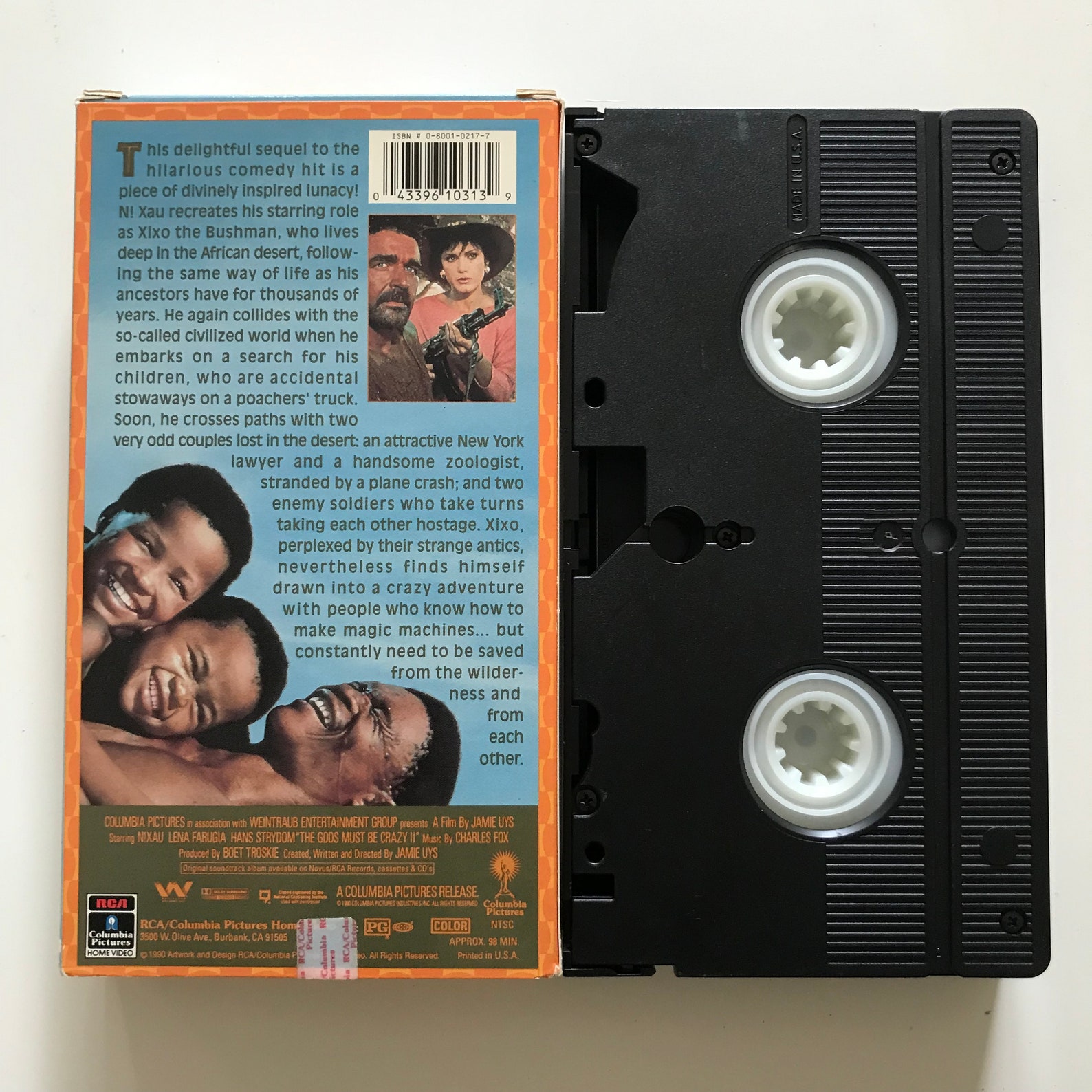 The Gods Must Be Crazy II VHS Tape 1990 Cult Comedy Movie Gift - Etsy