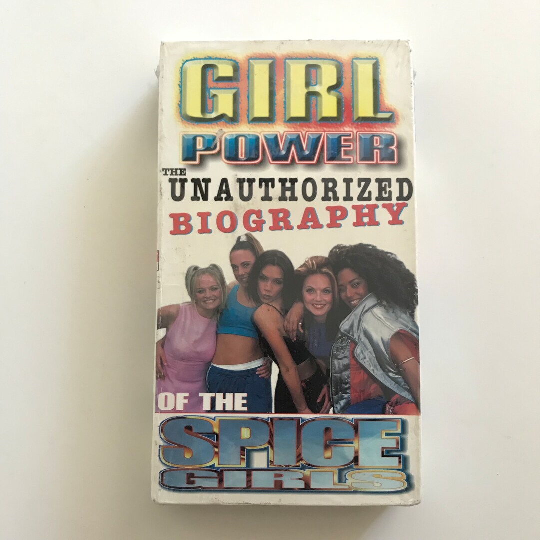 Girl Power VHS Tape Vintage Spice Girls Biography Documentary 90s ...