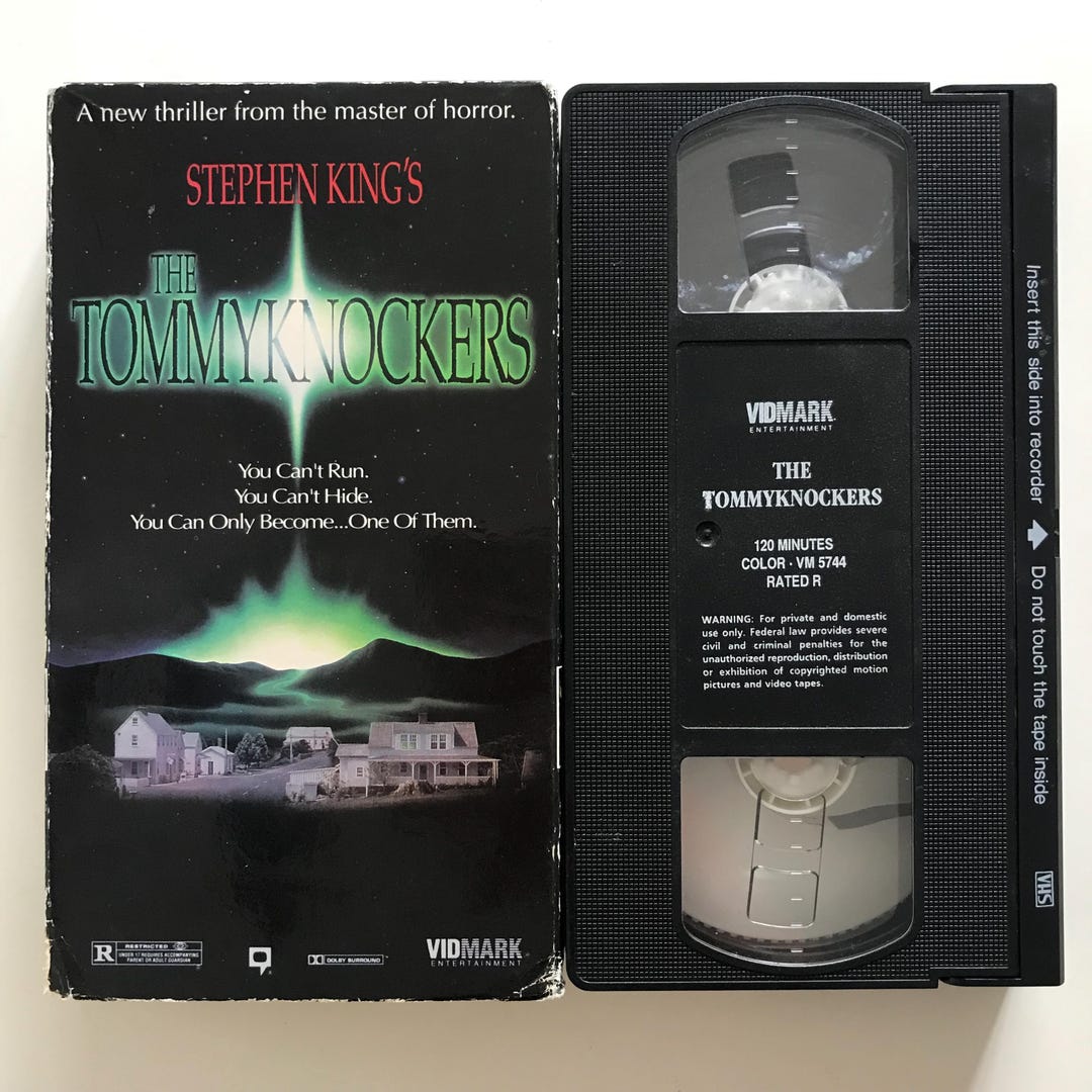 The Tommyknockers VHS Tape 90s Horror Mini Series Stephen King Gift - Etsy